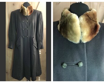Vintage Reefer Coat - Etsy