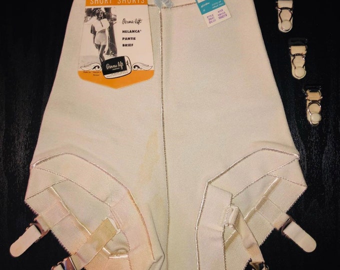 NOS Mod Vintage 1960's Perma-lift Girdle Panties for Short Shorts W ...