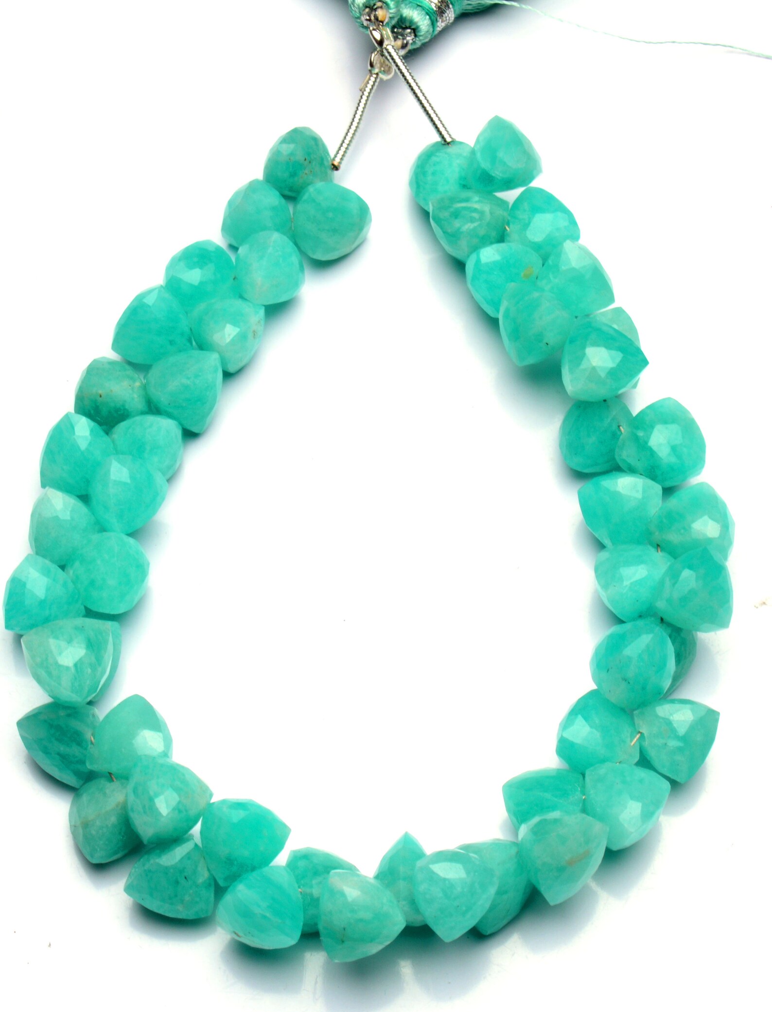 Amazonite de pierre gemme naturelle 7.5mm environ taille - Etsy France