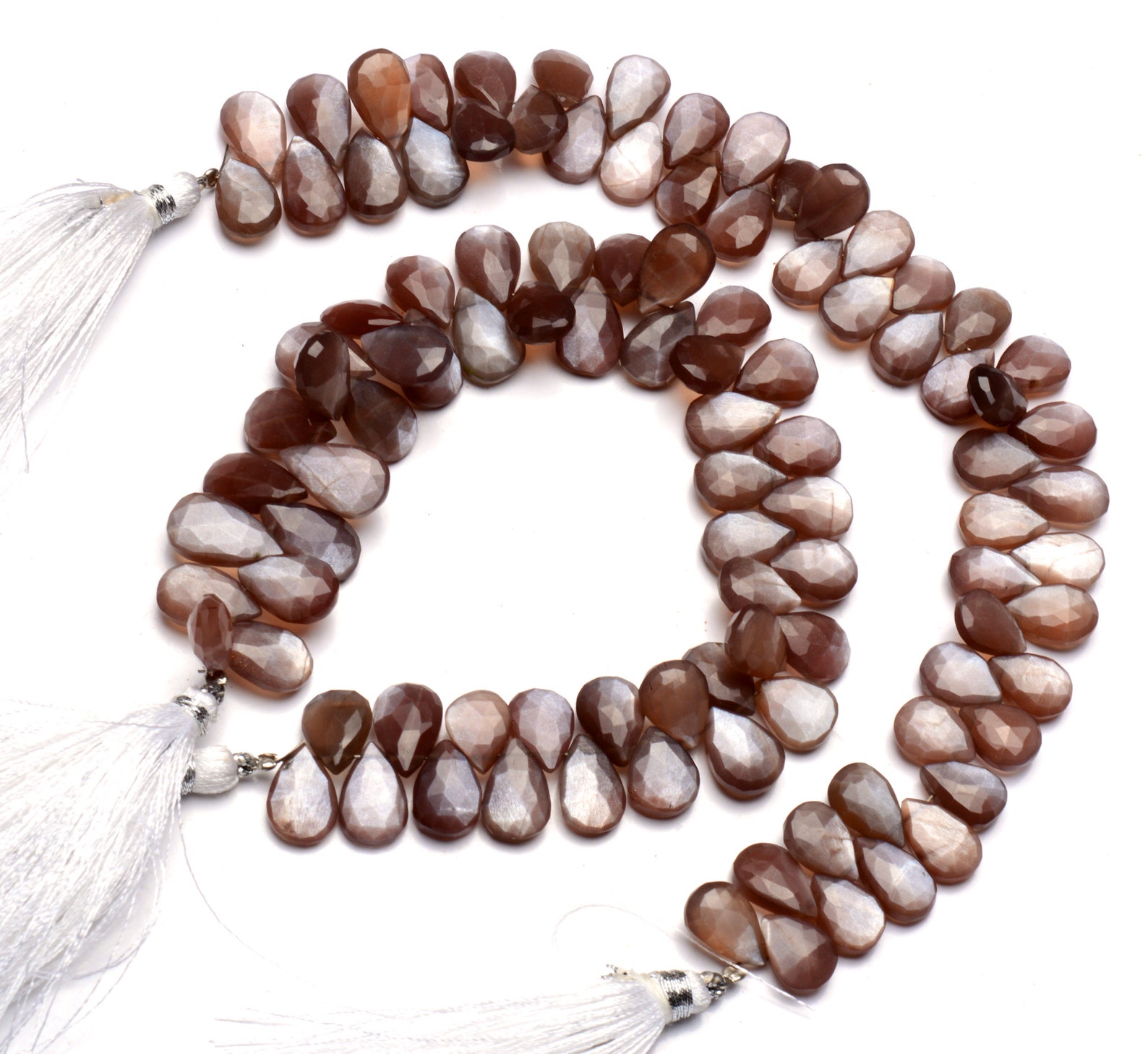 Natural Gem Chocolate Brown African Moonstone Strong Flash | Etsy