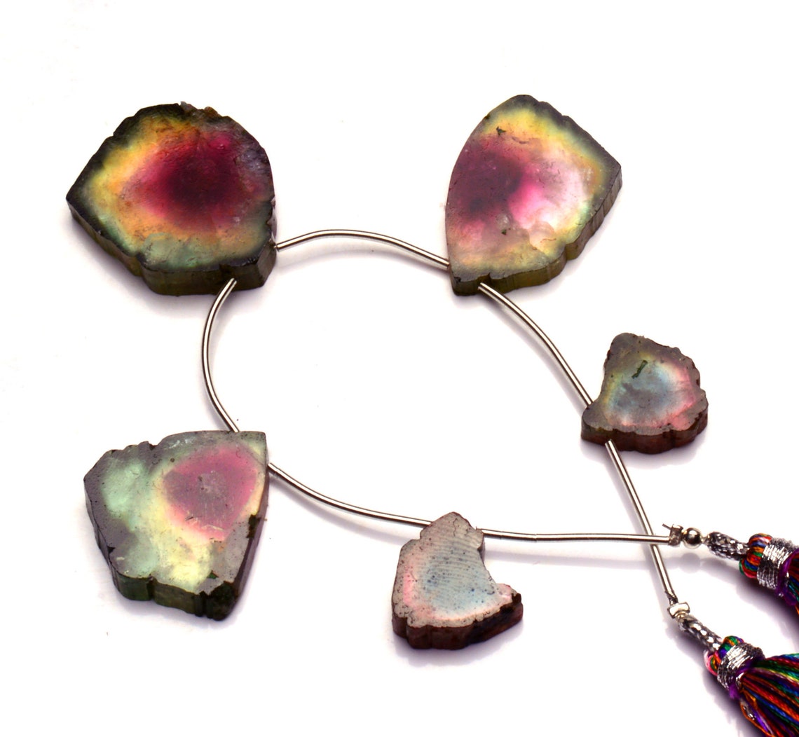 Natural Gem Super Quality Very Rare Gem Bicolor Watermelon - Etsy