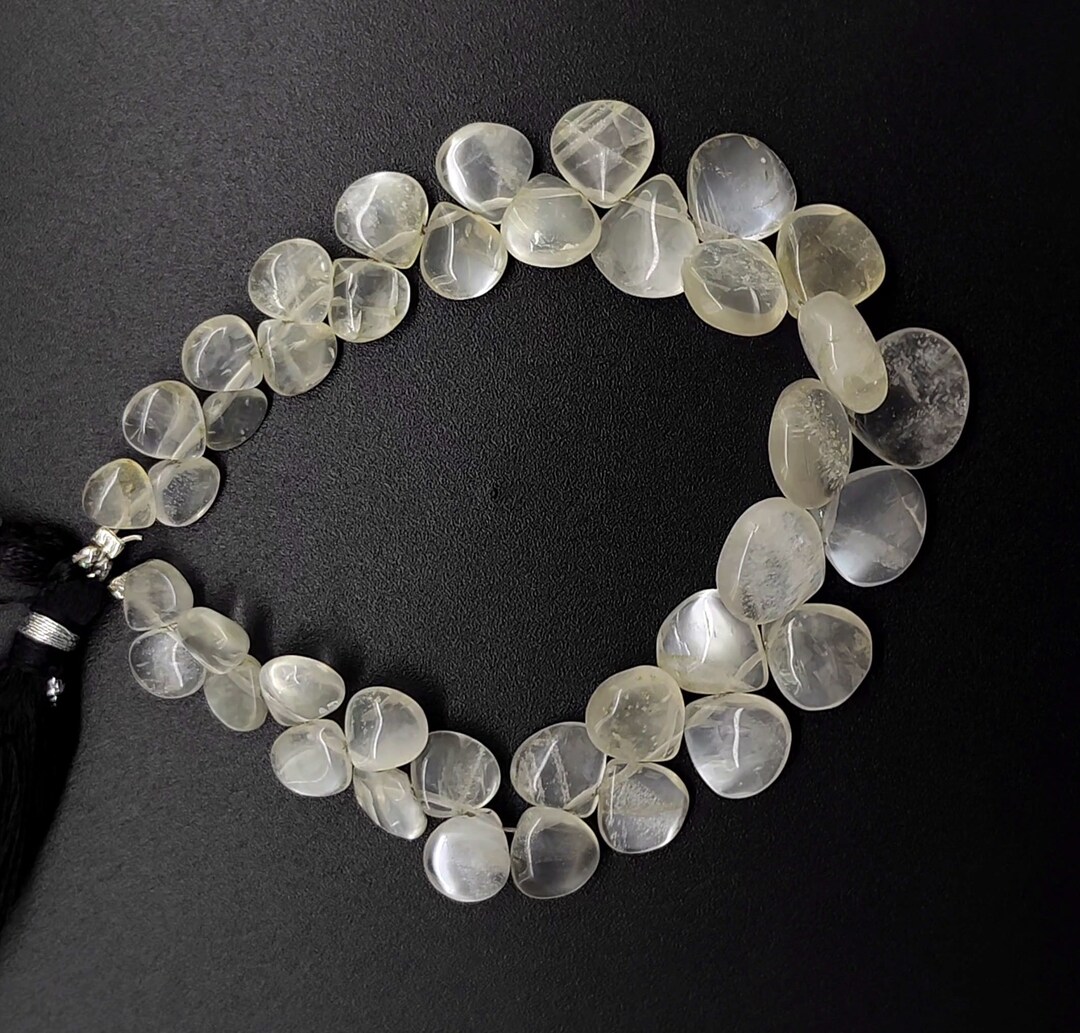 Natural Ceylon Moonstone From Sri Lanka, 6 to 12 Mm Size Smooth Heart ...