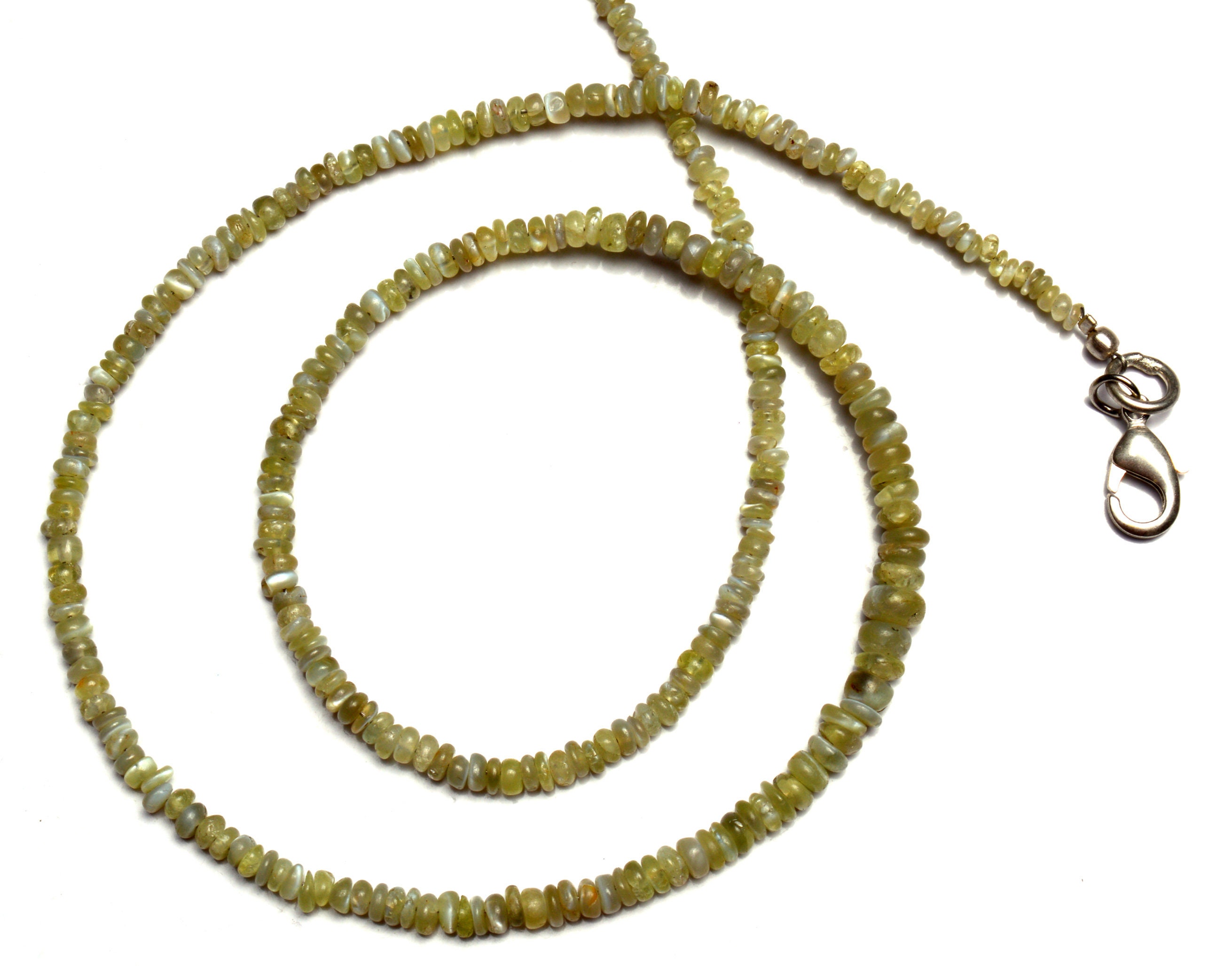 Natürlicher Chrysoberyll-Katzenauge Edelstein 3 bis 4MM glatte | Etsy