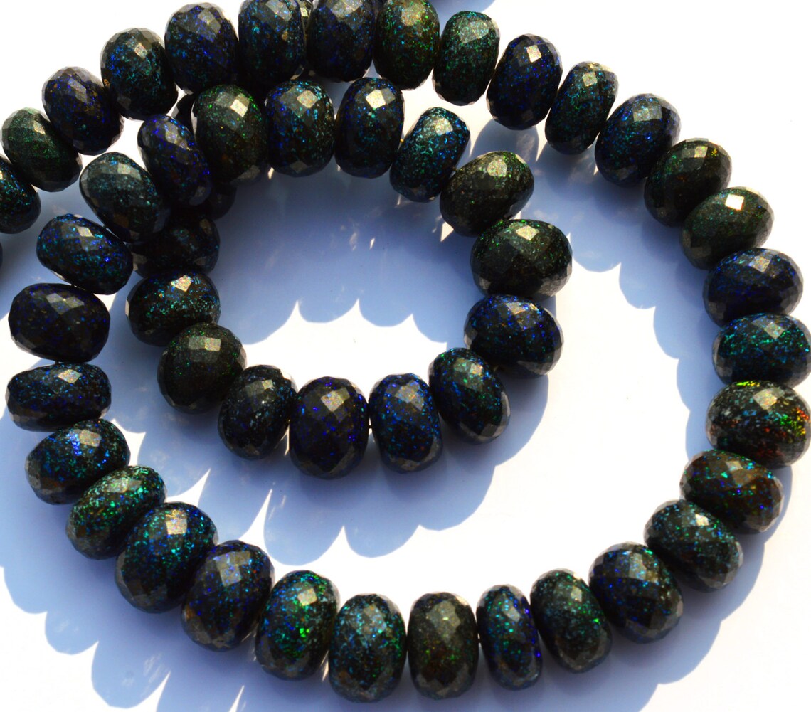 Very Rare Natural Gem Australian Matrix Black Opal Big 10 to | Etsy