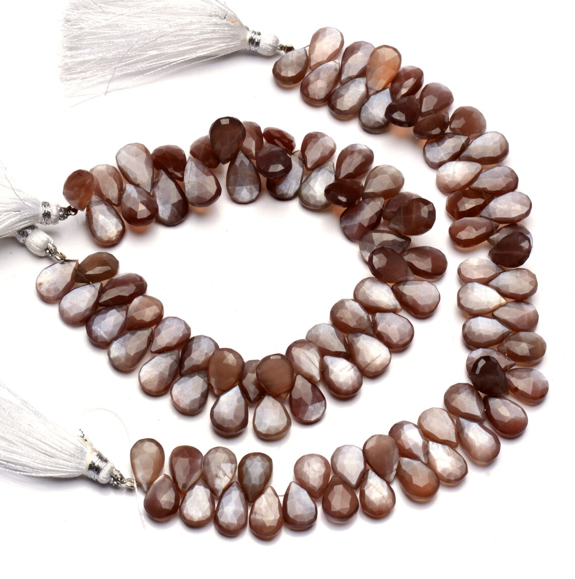 Natural Gem Chocolate Brown African Moonstone Strong Flash | Etsy