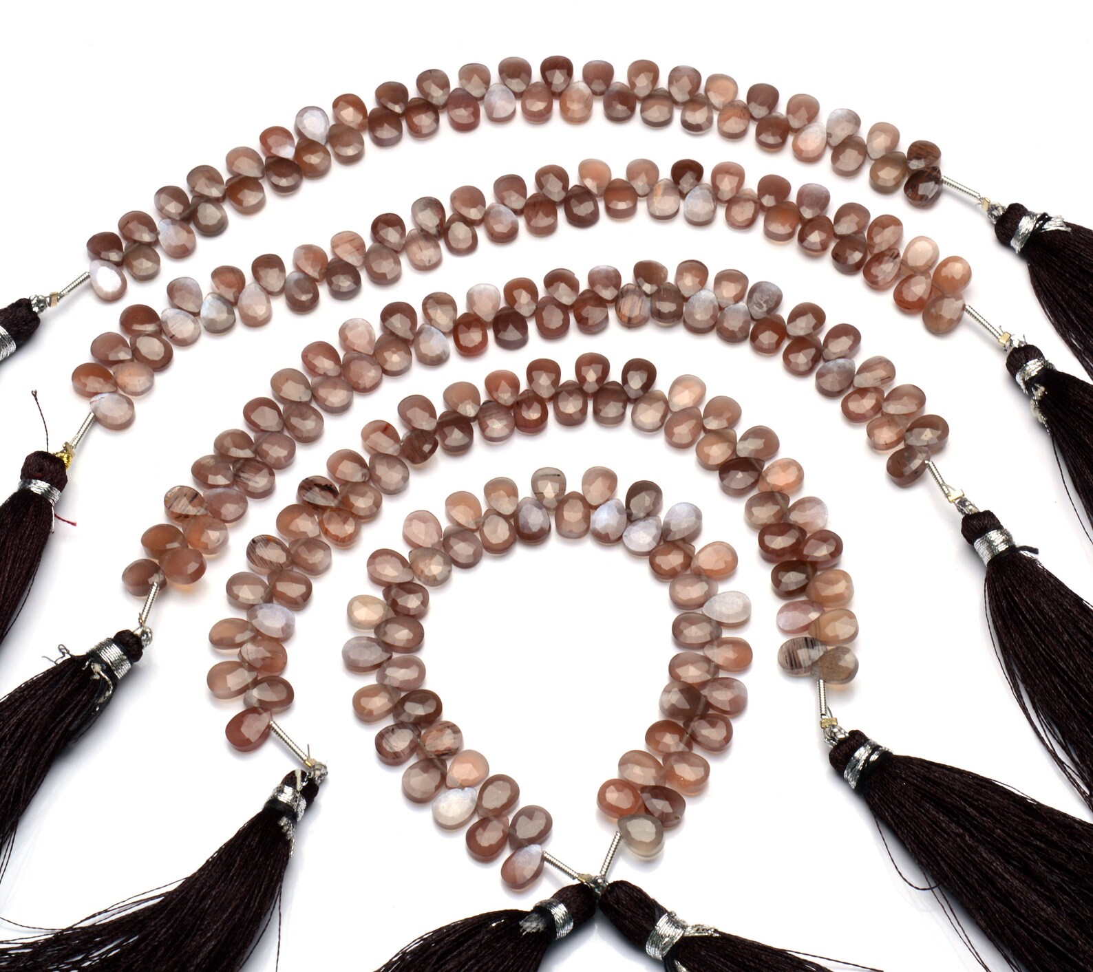 Natural Gem Chocolate Brown African Moonstone Strong Flash | Etsy