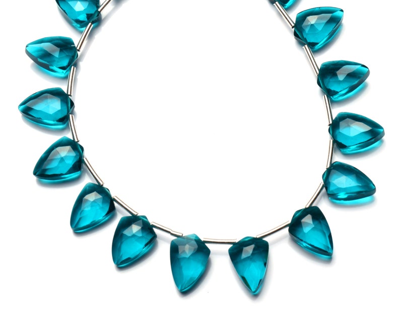 Green Apatite Color Hydro Quartz Faceted 10x7MM Approx Size | Etsy