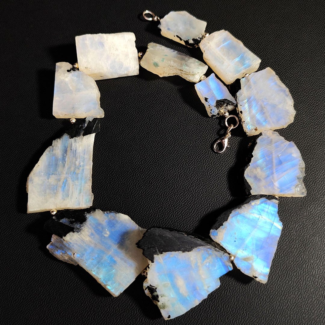 Big Size Natural Rainbow Fire Moonstone Gems 21 to 45 Mm Size Raw ...