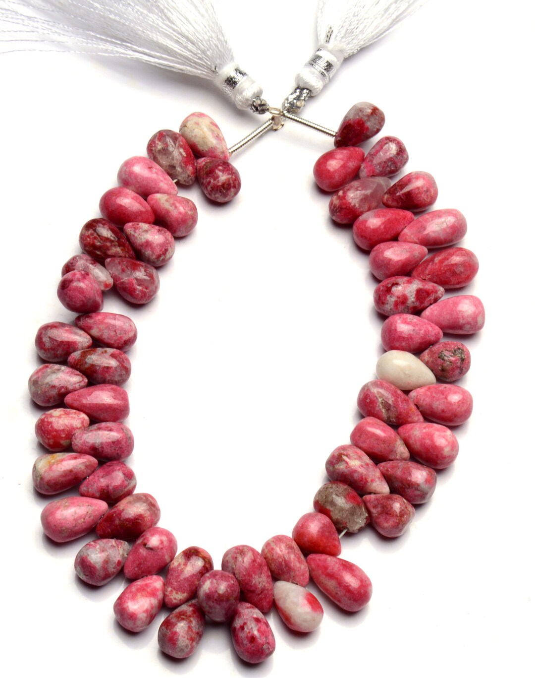 Natural Gem Fine Quality Rare Gem Thulite Smooth Teardrop Shape ...