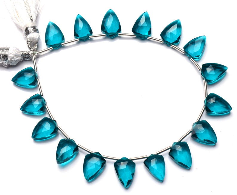 Green Apatite Color Hydro Quartz Faceted 10x7MM Approx Size | Etsy