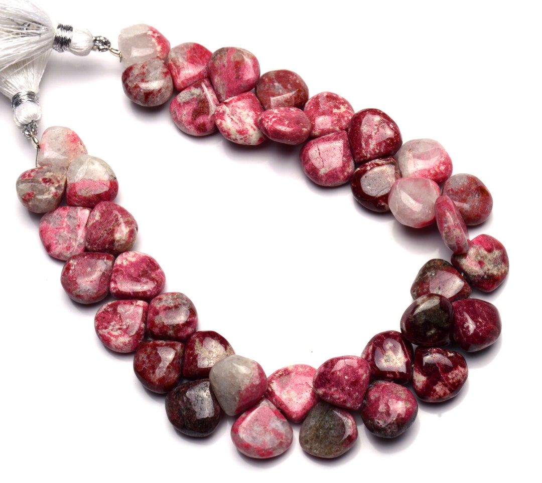 Natural Gem Fine Quality Rare Gem Thulite Smooth Heart Shape - Etsy