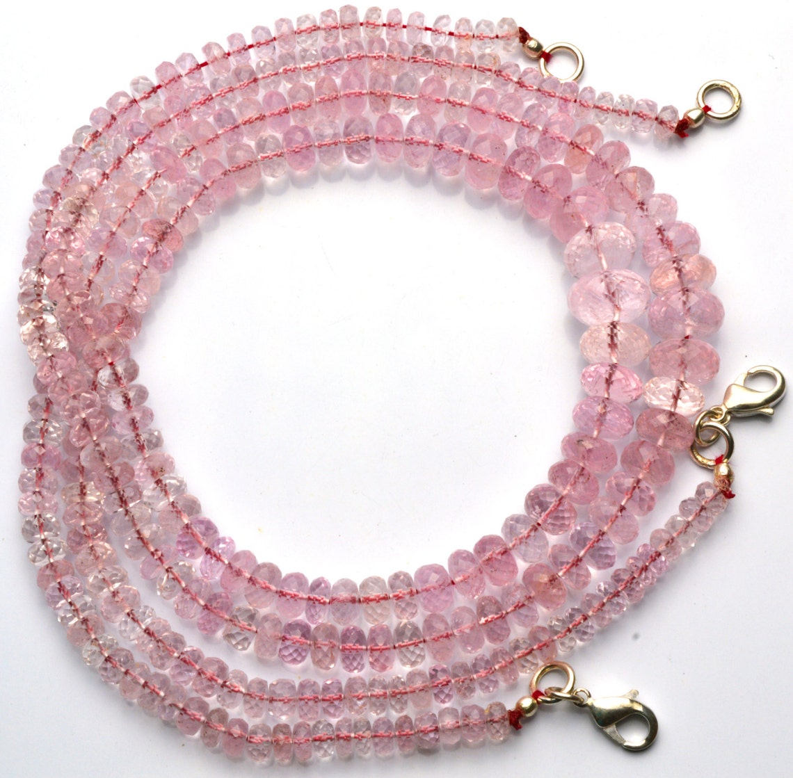 Natural Gemstone Morganite pink Beryl 4 to 10MM Faceted - Etsy