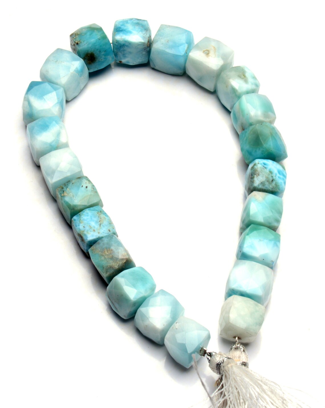 Natural Gemstone Larimar Beads for Jewelry Making 10mm Size - Etsy