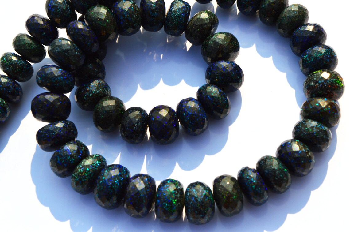 Very Rare Natural Gem Australian Matrix Black Opal Big 10 to | Etsy