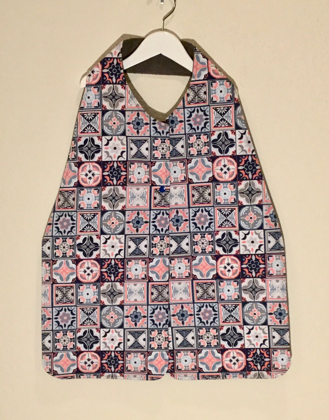 Adult womans clothing protector bib dining scarf dining with | Etsy