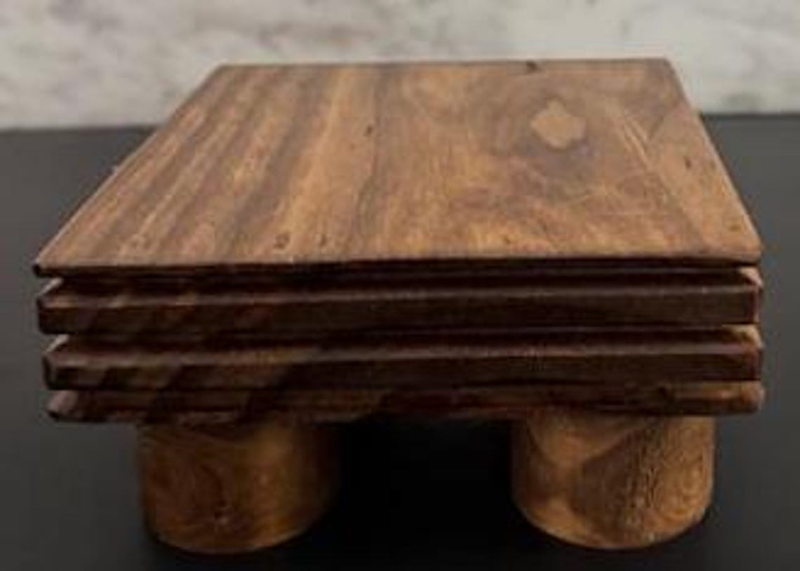 Handmade Wood Riser (walnut Finish) - Etsy