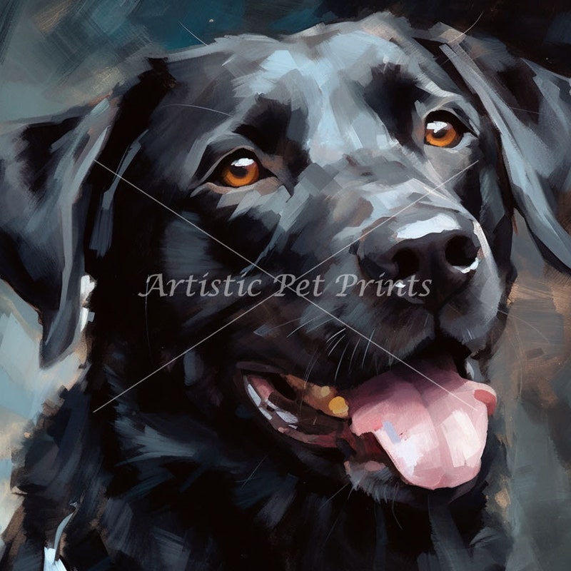 Labrador Canvas - Etsy UK