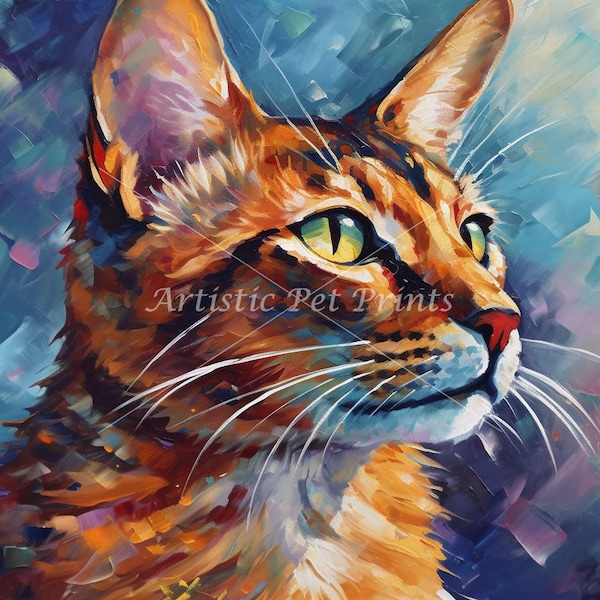 Abyssinian Cat - Etsy