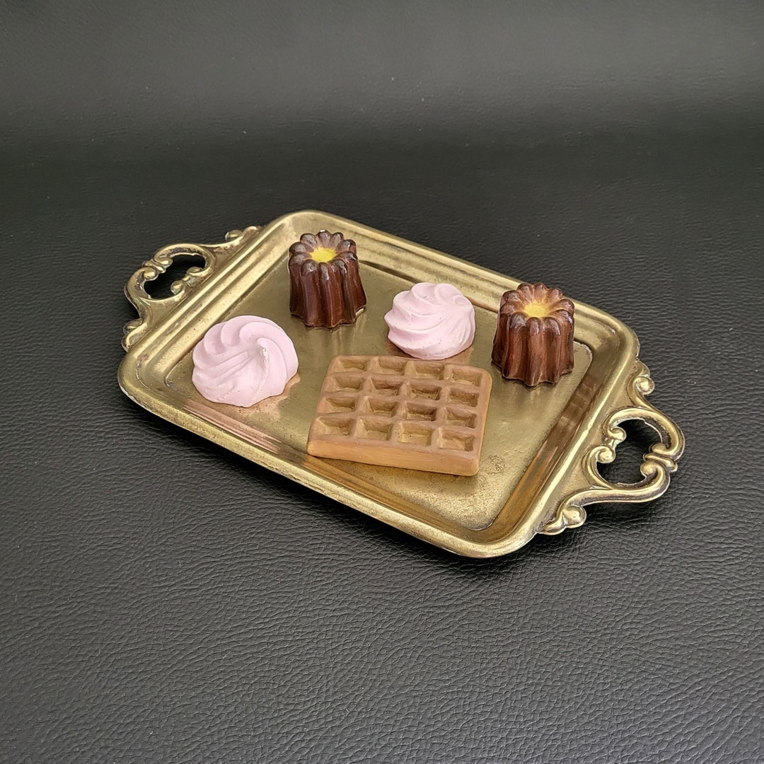 Calling Card Tray Brass Rectangular Tray for Mail, Letters, Business ...