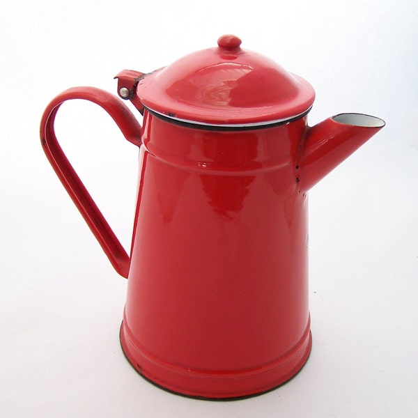 Enamel Coffee Pot - Etsy