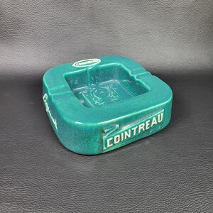 Cointreau Liqueur Green Ashtray French Earthenware Ashrtay by HB ...