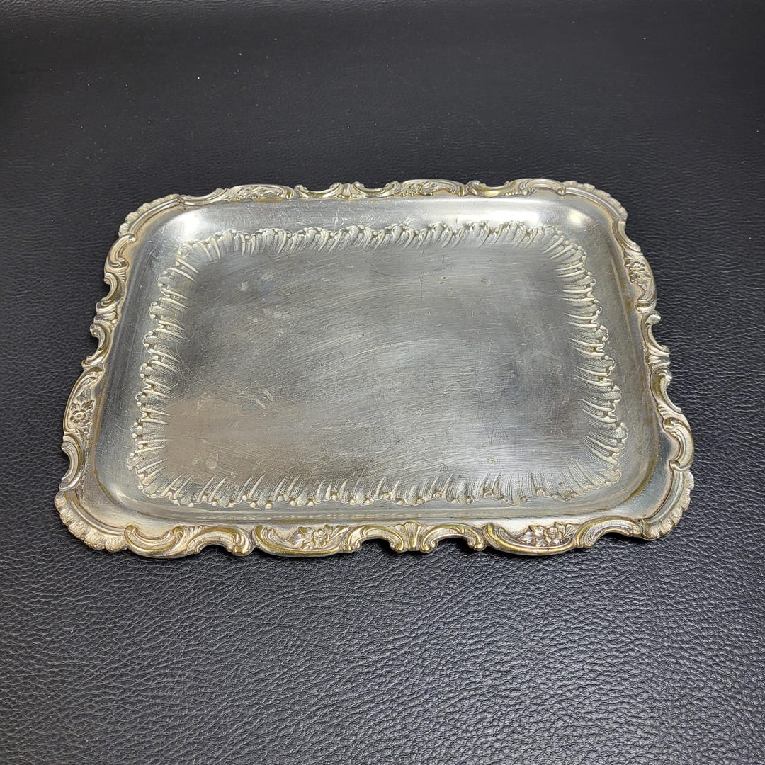 Rococo Style Calling Card Tray Letters Tray French Tray Sundries Tray ...