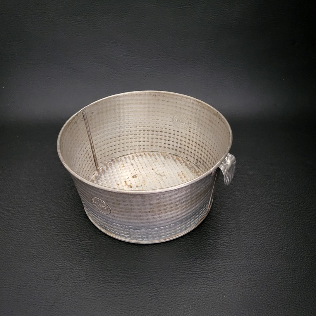 Gaufrex Charlotte Mold Tin Mold Embossed Mold by Gaufrex Vintage ...