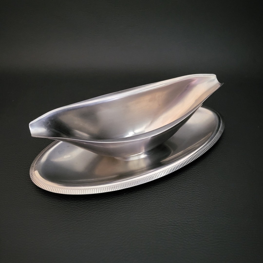 Letang Remy Sauce Boat Stainless Steel 18/10 Fixed Sauce Boat Gravy ...