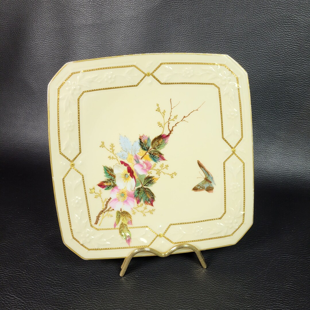Decorative Plate Collection Plate Showcase Plate Precious China Square ...