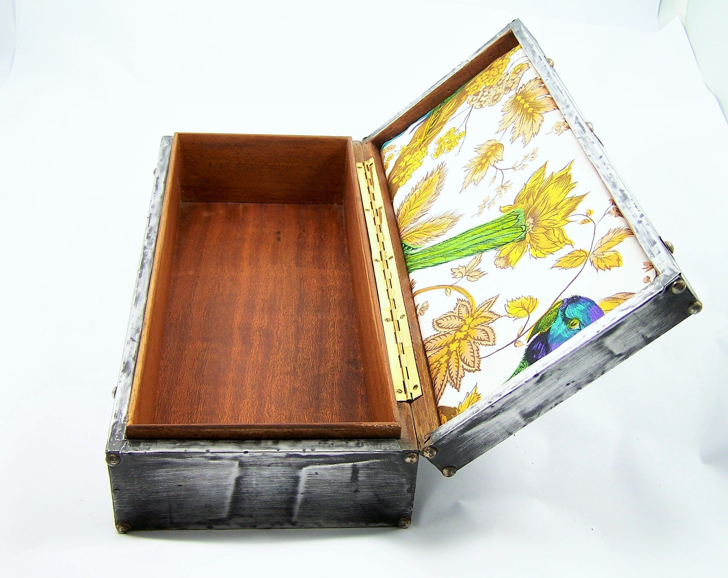 Home & Living Jewelry Storage Storage & Organization Leaden rectangular ...