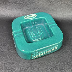 Cointreau Liqueur Green Ashtray French Earthenware Ashrtay by HB ...