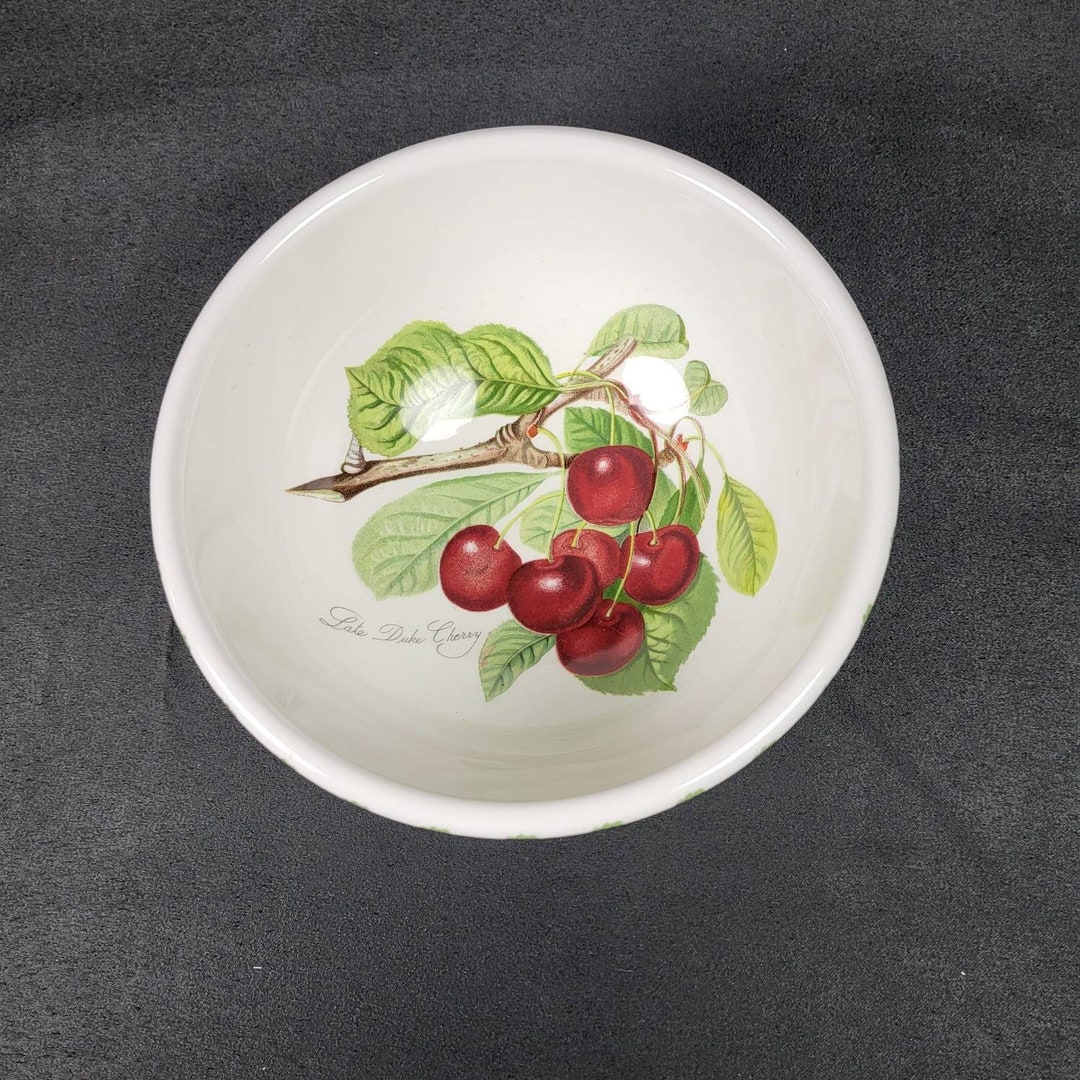 Portmeirion Bowl Pomona "late Duke Cherry" Vintage Bowl Made in England ...