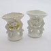 Pair of Wedding Vases Bride Vases White and Gold Porcelain - Etsy