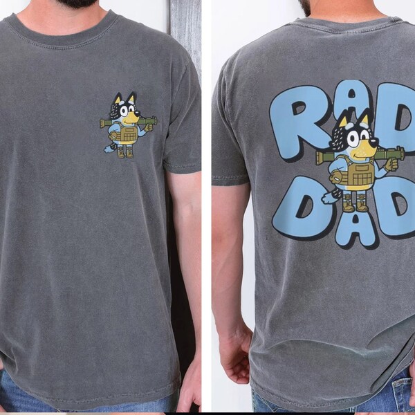 Bluey Tactical Dad - Etsy