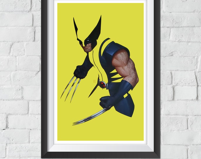 11x17 Wolverine Mini Poster - Etsy