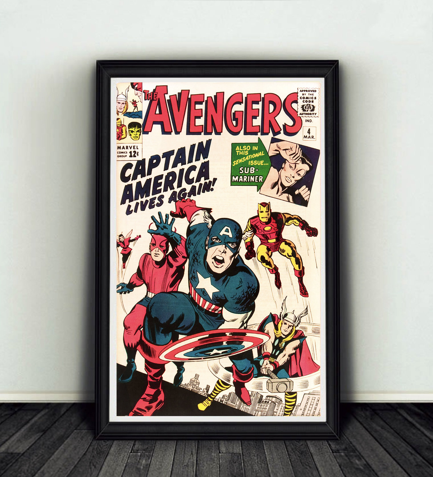 11x17 Avengers 4 Comic Book Cover Poster Print | Etsy