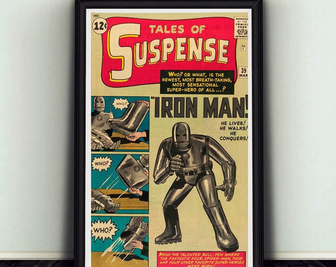 11x17 Tales of Suspense #39 Comic Book Cover Poster Print - Etsy