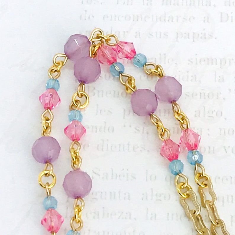 Angel Necklace, Vintage Angel Focal, Assemblage Necklace, Statement ...