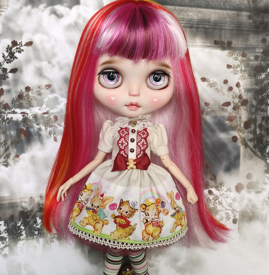 Clothes Dress for Blythe Doll With Pure Neemo Body, Azone Doll - Etsy