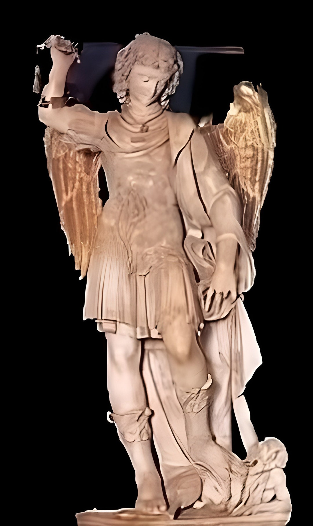 Statue of Saint Michael the Archangel - Etsy