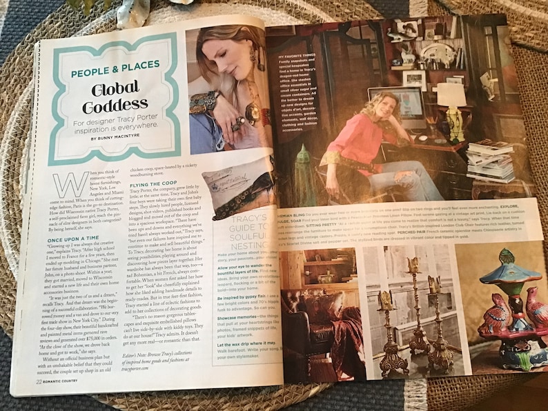 Romantic Country Magazine HTF Back Issue Collectible - Etsy