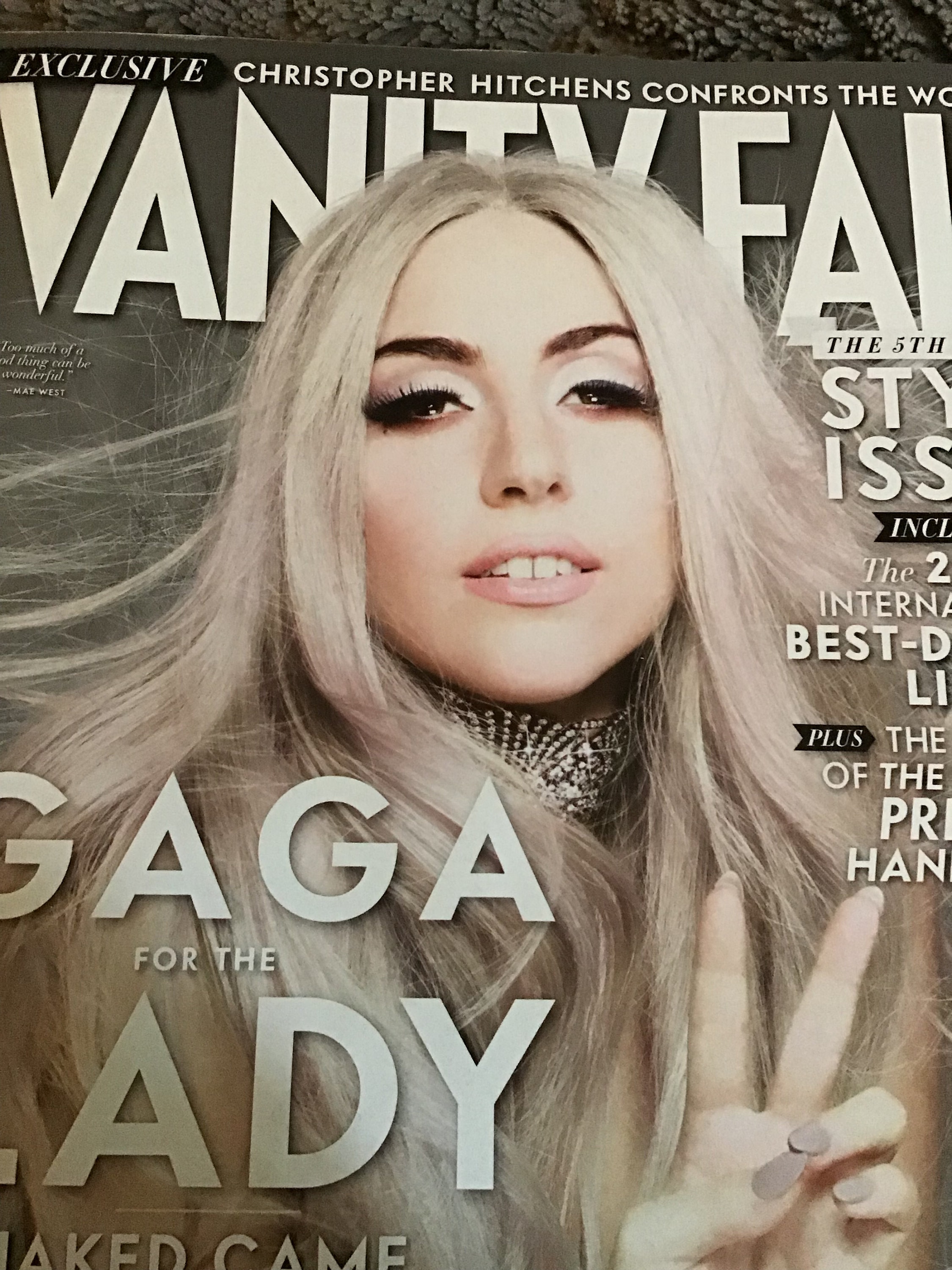 Lady Gaga V Magazine 2010