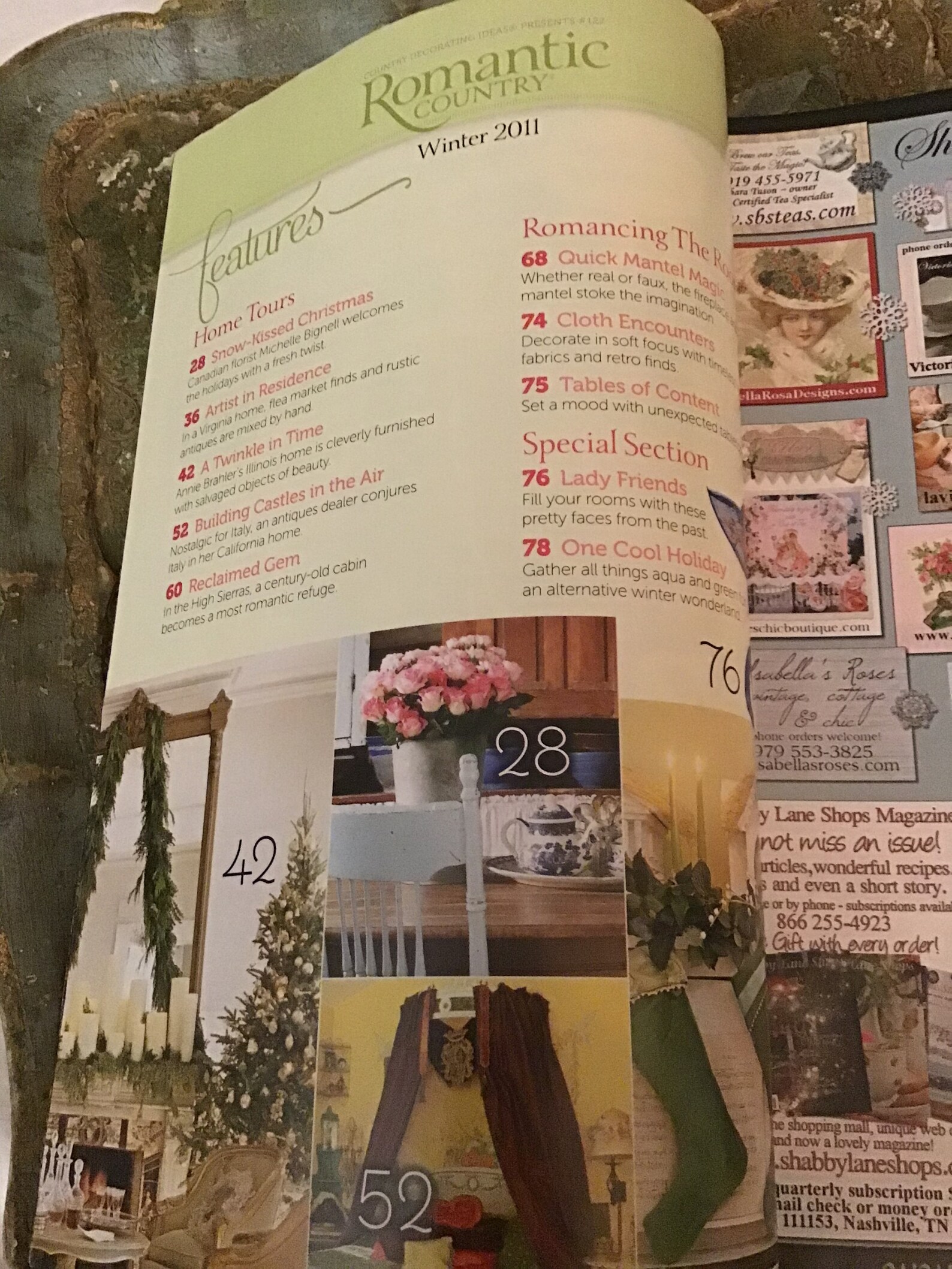 Romantic Country Magazine OOP Back Issue ~ Hard to Find ~ Collectible ...