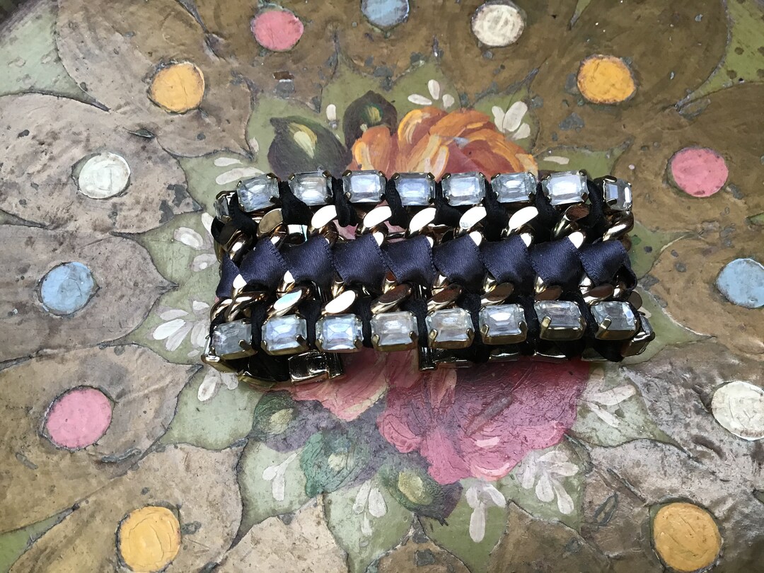 Stella and Dot Statement Tempest Bracelet ~ Chunky Layering ~ Link ...