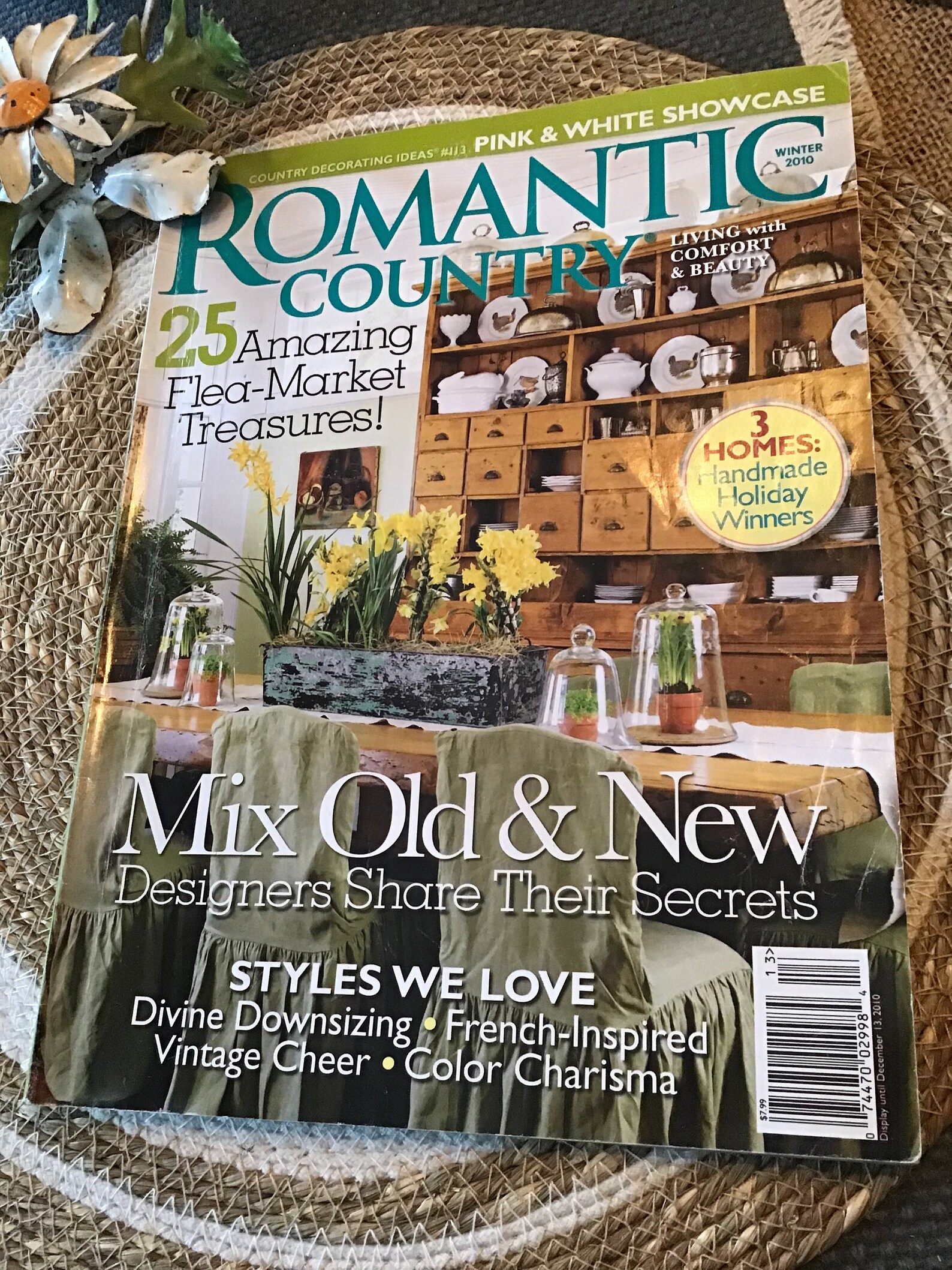 Romantic Country Magazine HTF Back Issue Collectible - Etsy
