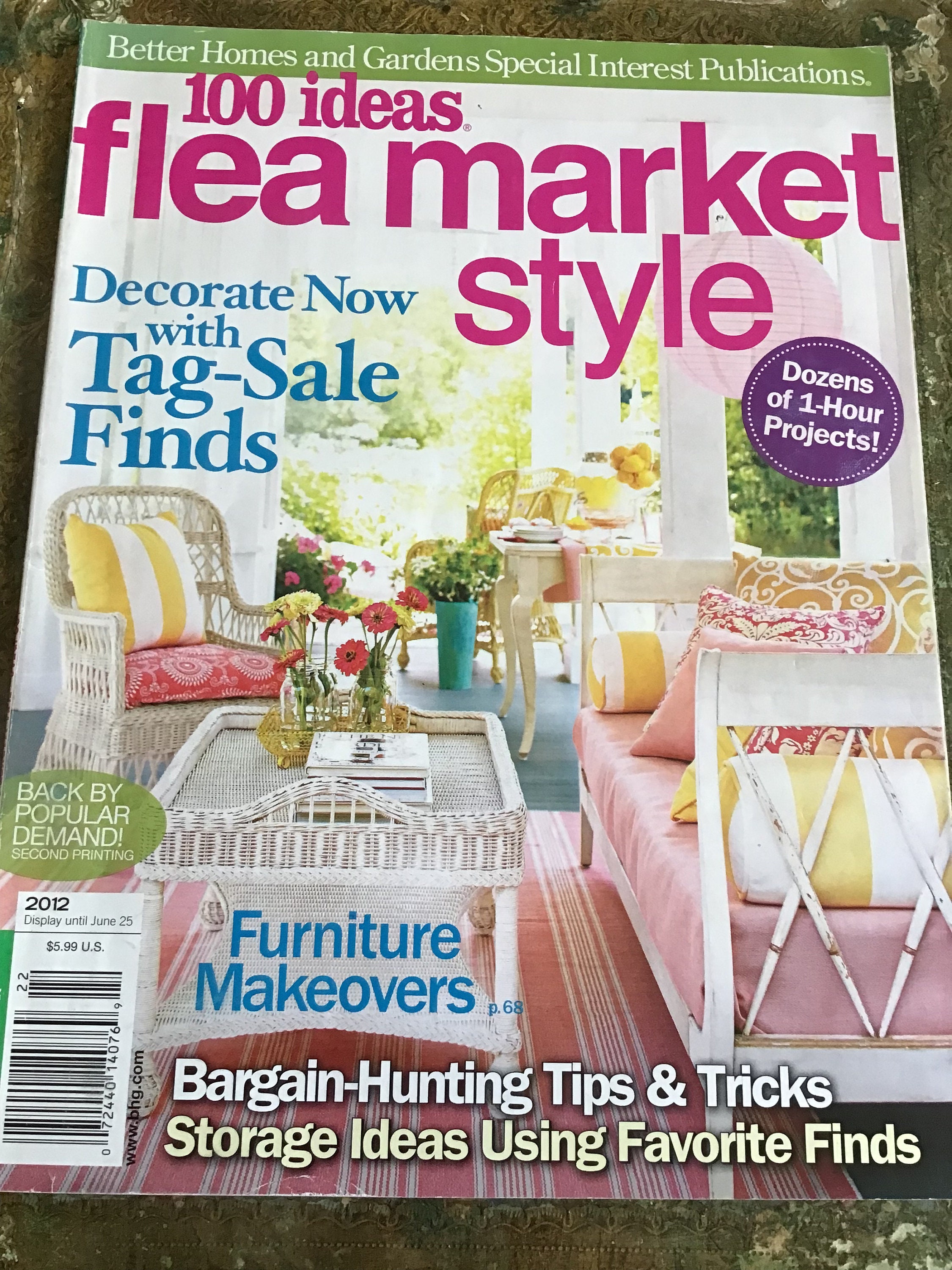 White Flea Market Tags Off