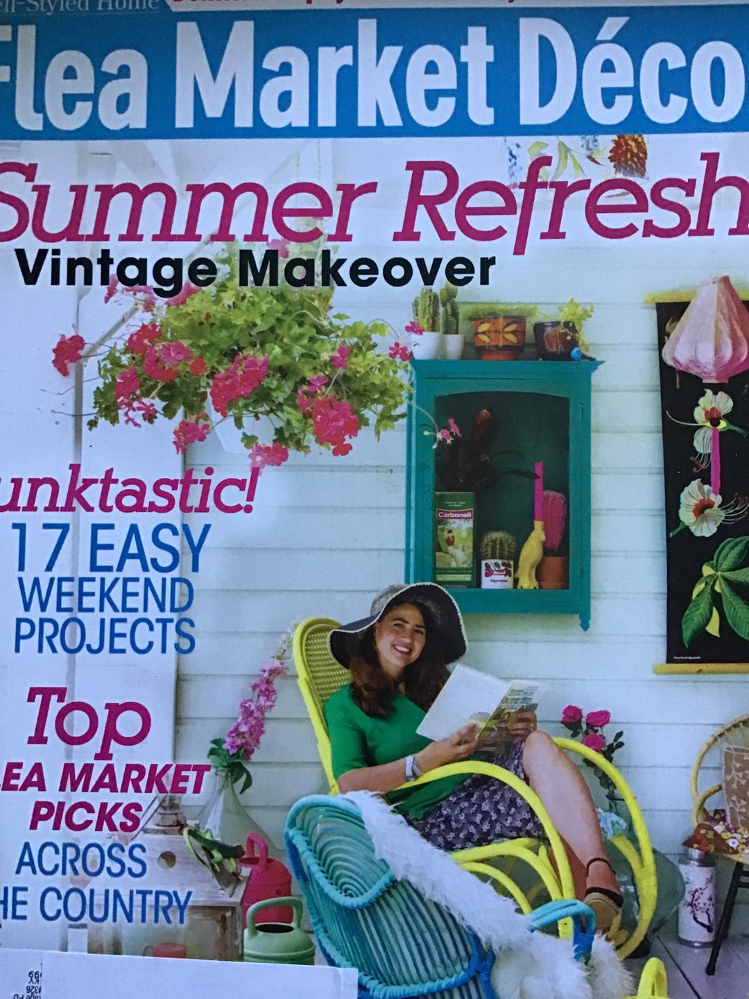 Flea Market Decor Magazine Back Issue - SUMMER REFRESH Vintage Makeover ...