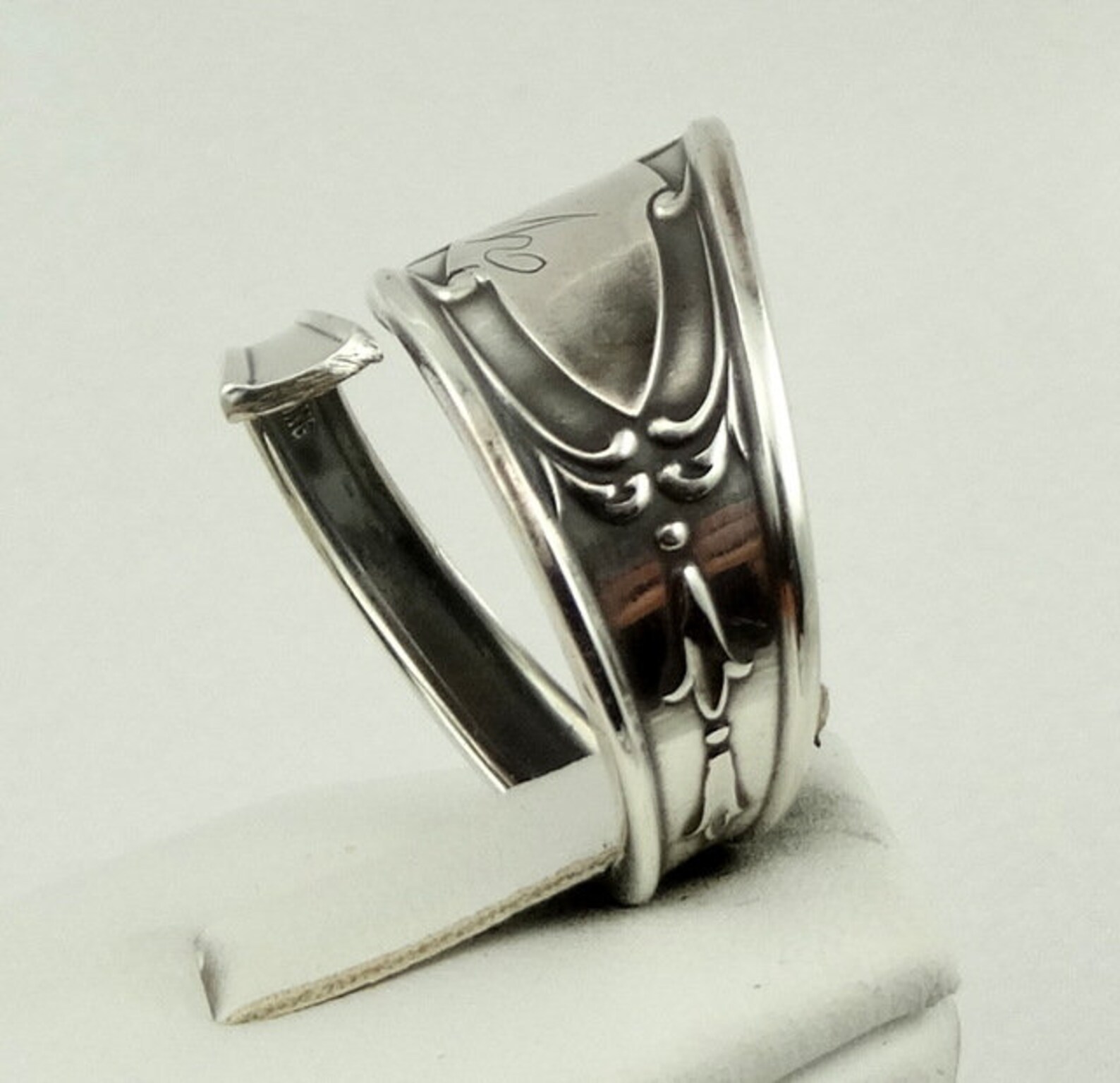 Real Vintage v Initial Engraved Hand Made Sterling | Etsy