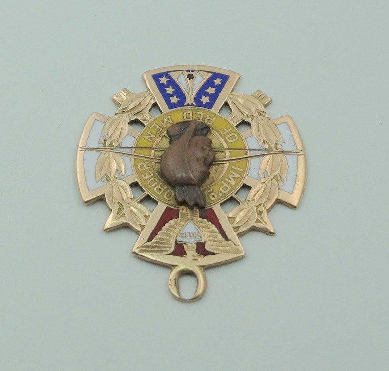 Vintage Rare Gold IORM Medallion FREE Shipping IORMVTG-UV1 - Etsy