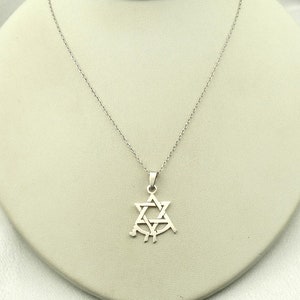 Sterling Silver Jewish Symbol Pendant FREE SHIPPING With 18" Sterling ...